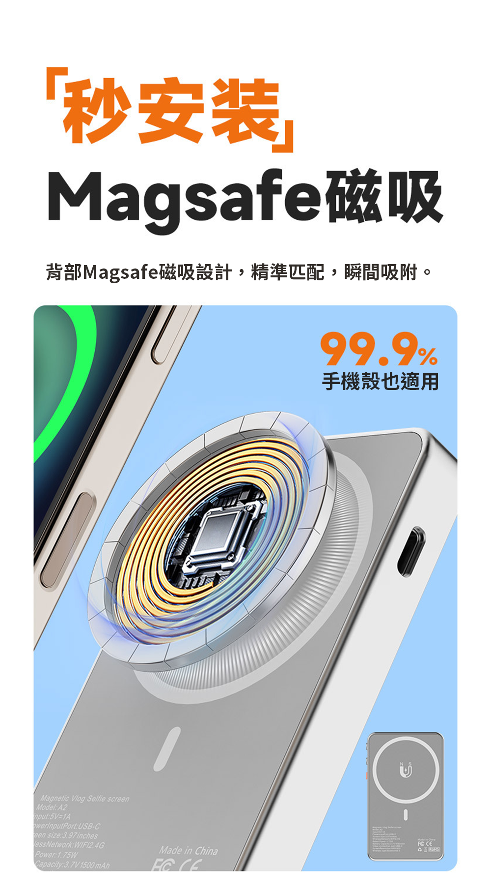 看得見的自拍奇蹟——MagView 後視眼！